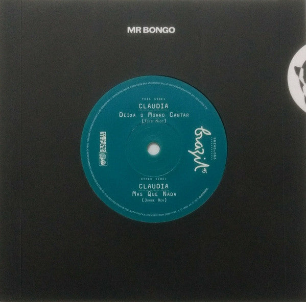 Claudia – Deixa O Morro Cantar 7" (New Vinyl) – Sonic Boom Records