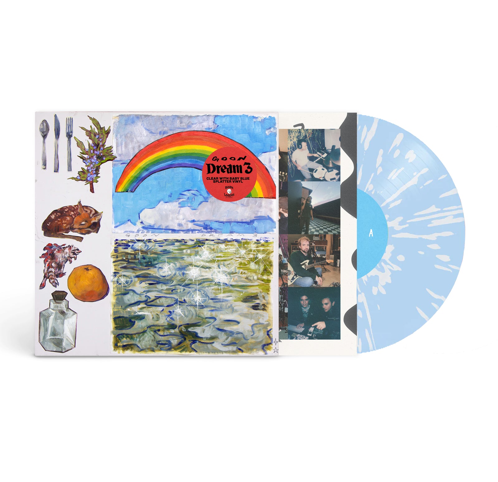 Goon - Dream 3 (Baby Blue w/White Splatter Vinyl) (New Vinyl) – Sonic ...