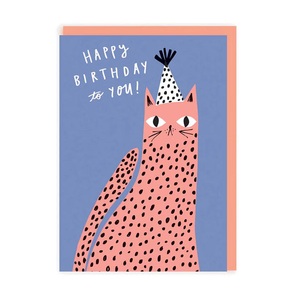 Ohh Deer Cards - Pink Leopard – Sonic Boom Records