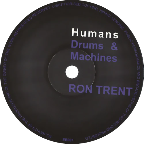 Ron Trent - Humans Drums and Machines (12") (New Vinyl) – Sonic Boom ...