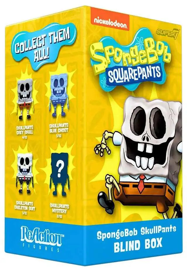 SUPER7 - Spongebob Squarepants - Spongebob Skullpants Blind Box – Sonic ...
